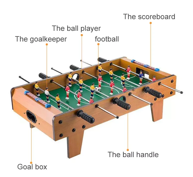 6 Football Board Game Parent-child Football Table Game Family Hand ...