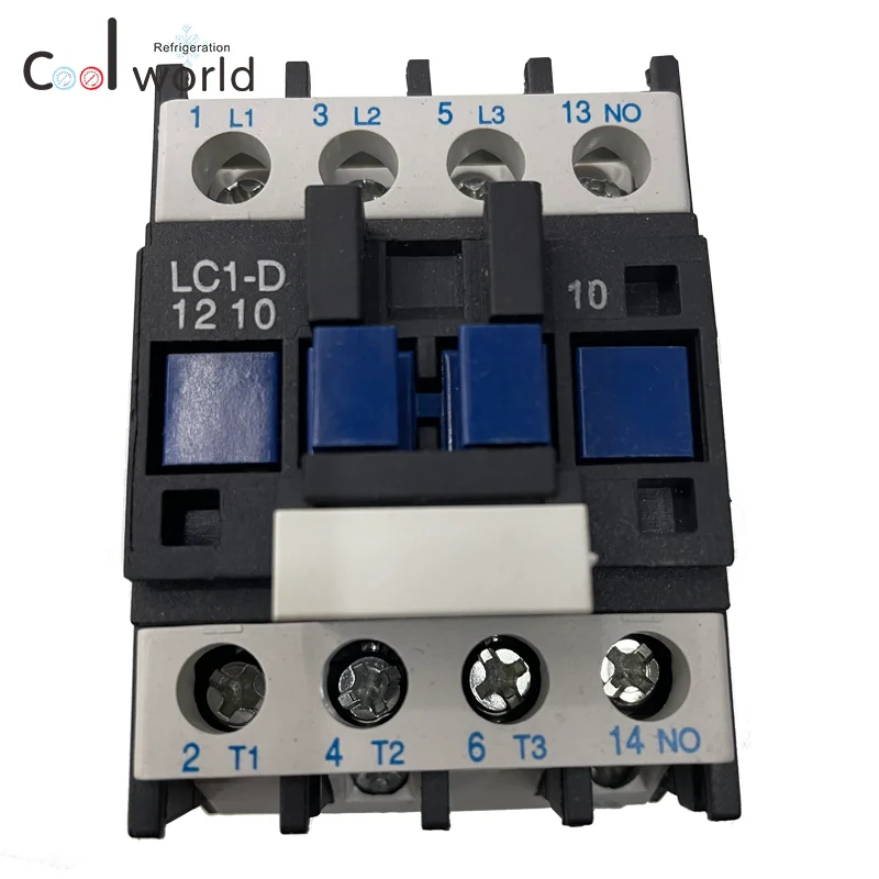 Contactor de CA de bobina de 380V, relé de arranque de Motor Industrial ...