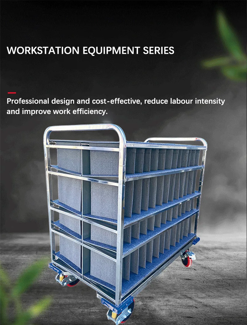 Heavy Duty Collapsible Logistic Stacking Rack Shelves For Retail Store ...