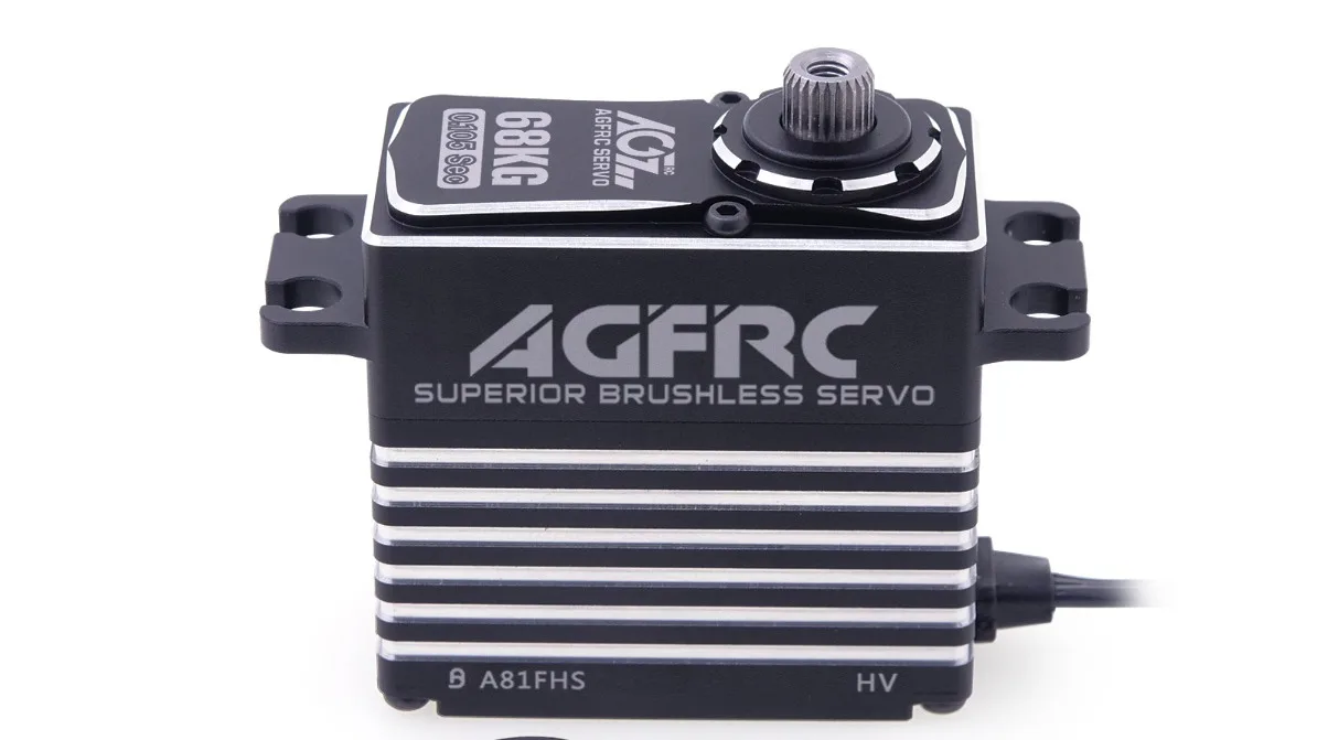 Agfrc A81fhs Monster Torque 68kg 0.105sec Four Bearings Hv Brushless Rc ...