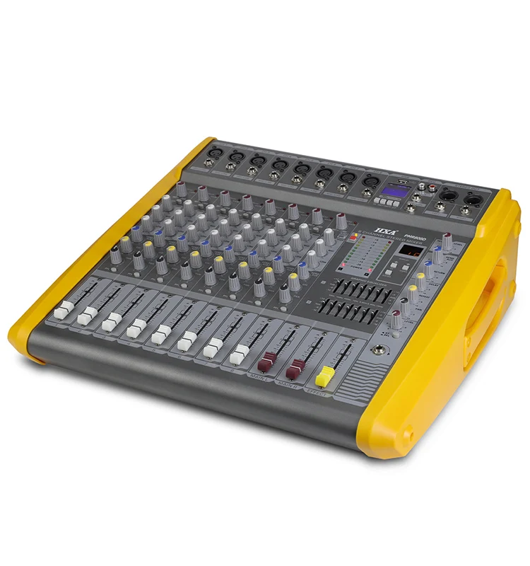 Hot-sale Professional Power Audio Mixer 8 Channel Power Audio Mixer ...