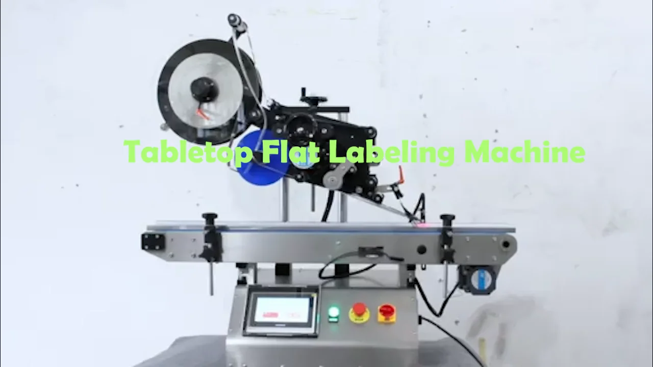 Automatic Box Label Applicator Machine Adhesive Sticker Flat Labeling Machine Flat Pouch ...