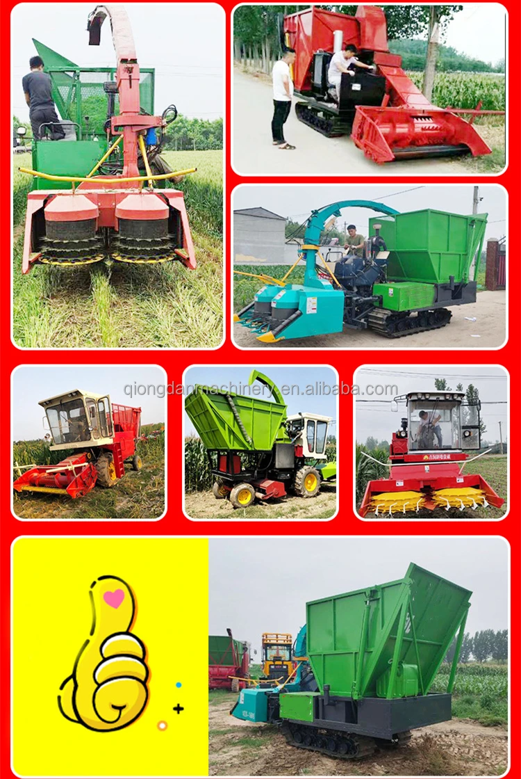 18HP Self Propelled Green Forage Harvester - High Productivity