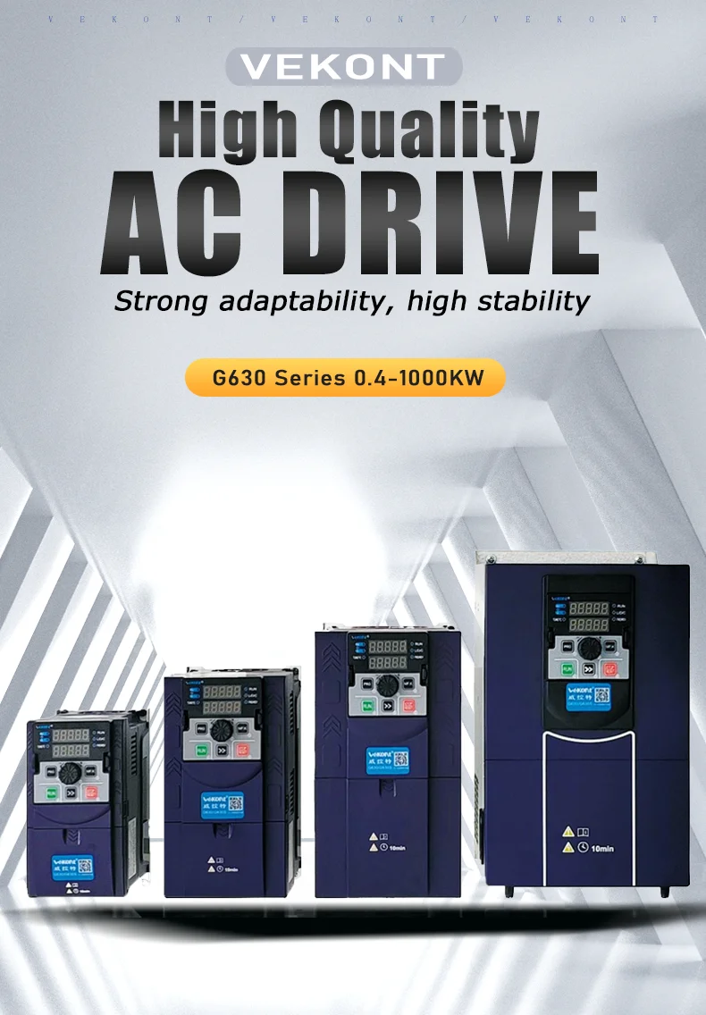 Digital Dual Display AC VFD Inverter Variable Frequency Speed Drive for ...