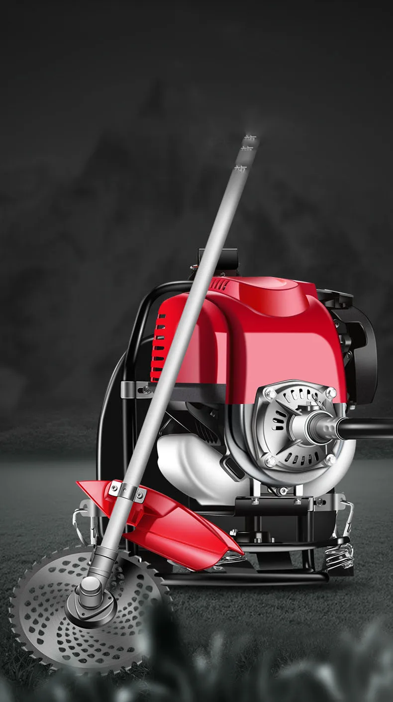 Backpack 4 Stroke Weeder Tiller Gasoline Paddy Harvester - Buy Rice ...