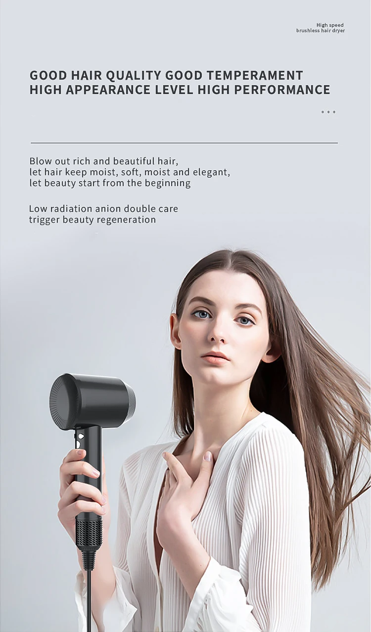 Mesky 2300W BLDC Hair Dryer - High Speed, Professional Salon Use