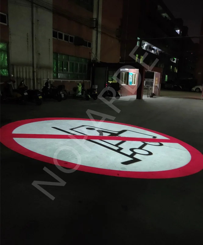 Customized Sidewalk Projection Lamp - 100W 200W Outdoor