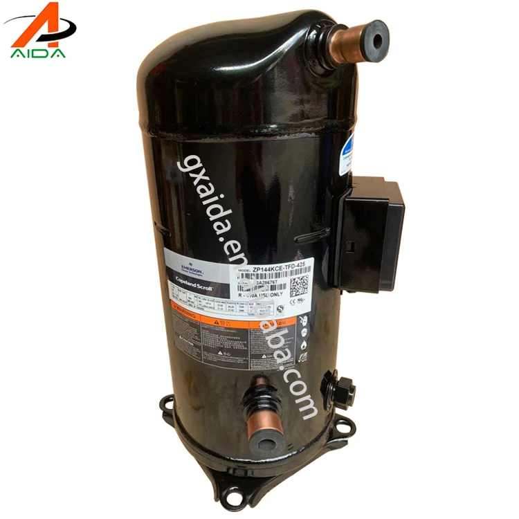 R410a Evi Zpi144kce-tfd Scroll Compressor For Cold Room 380-420v 50hz ...