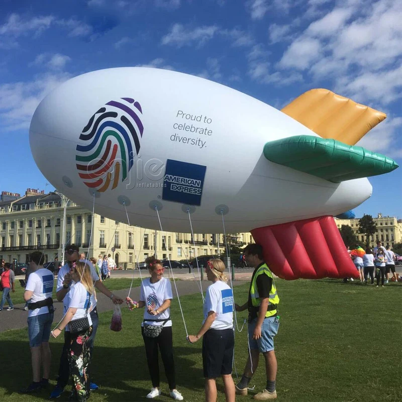 Inflatable Blimp Balloon,Helium Zeppelin Inflatable Airship For Sale ...