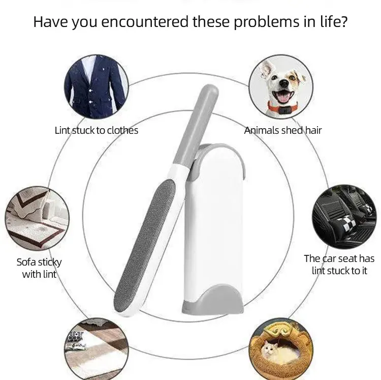 Travel Reusable Travel Retractable Small Portable Lint Roller For ...