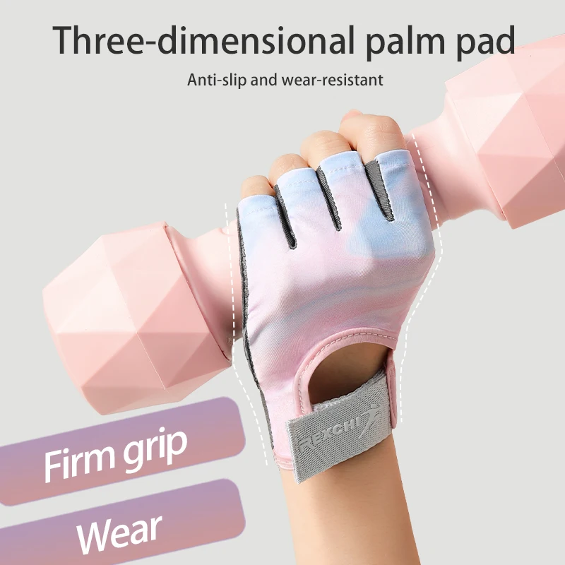 REXCHI Gym Gloves - Customized Logo Fitness Weight Lifting