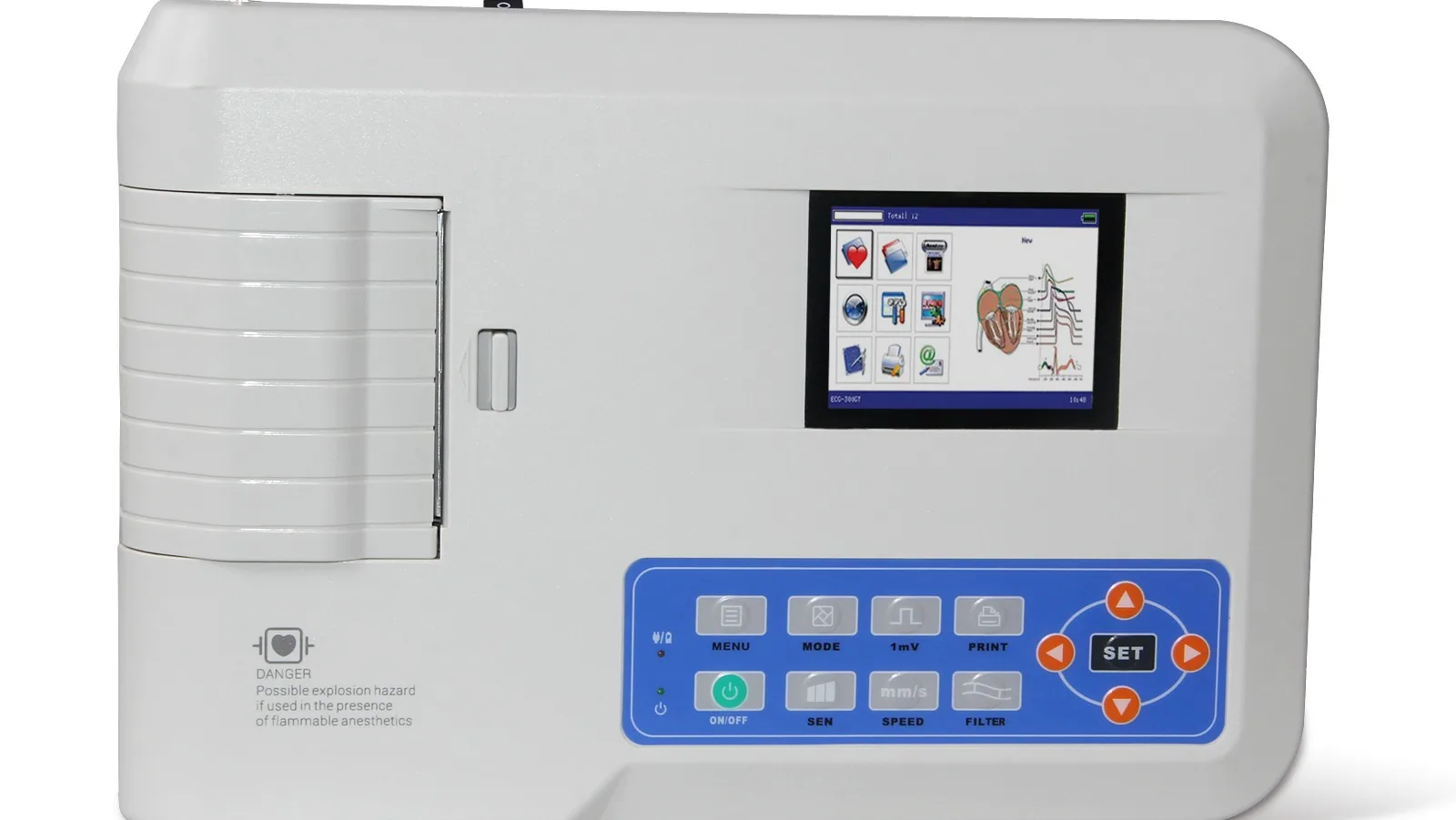 Vet Patient Monitor Dog Vet Pet 3 Channel Ecg Portable Pulse For Animal ...