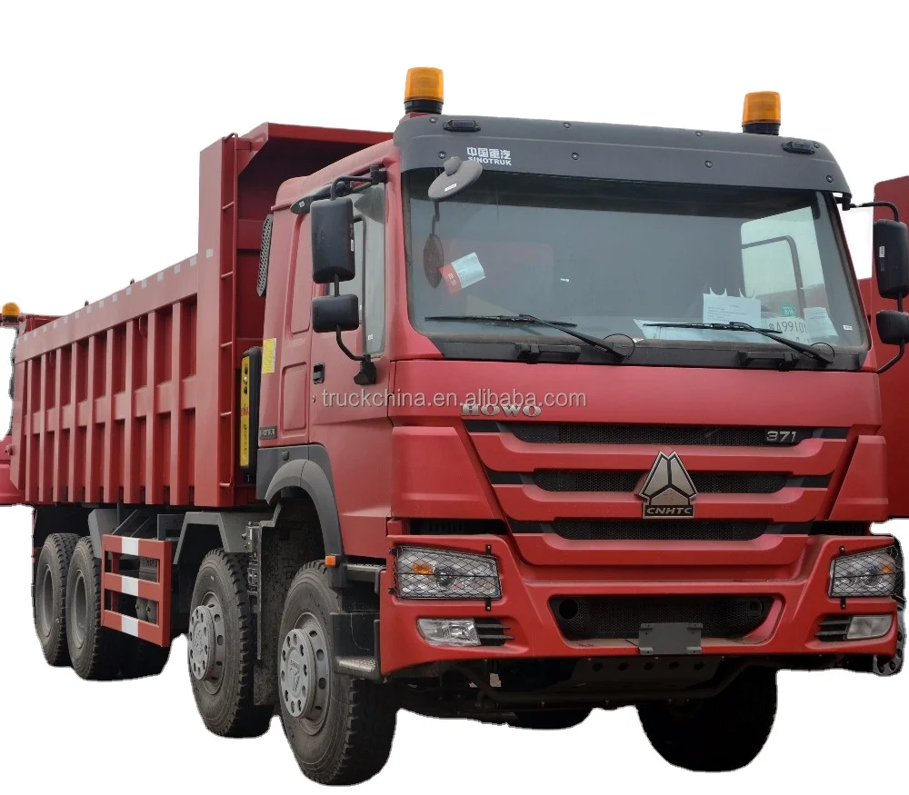 Sinotruk Howo 8x4 30m3 Dump Truck Kapasitas 12 Roda Tipper Truk Untuk ...