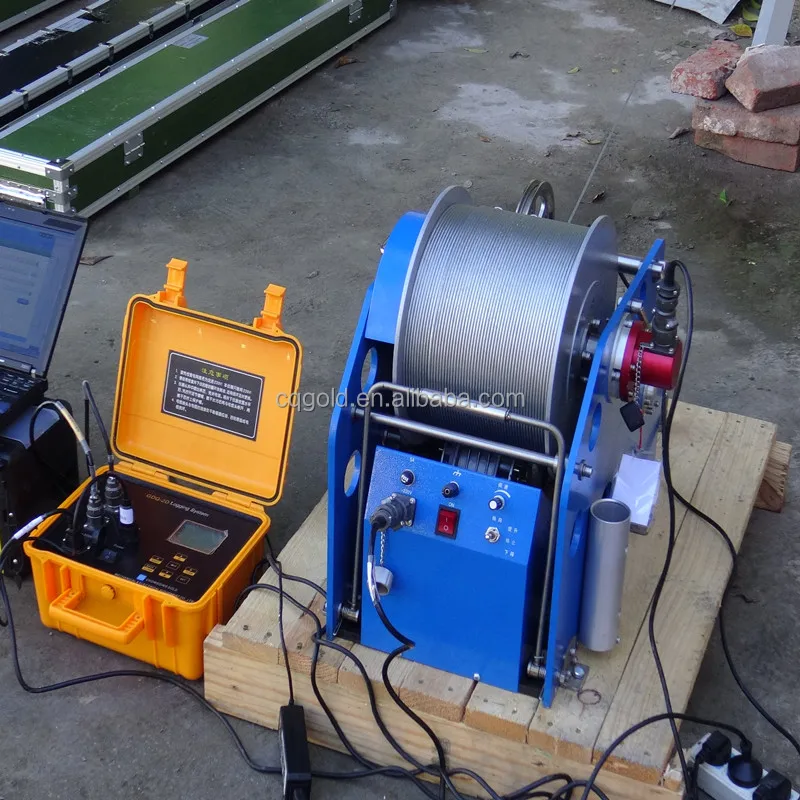 2000m Geophysical Well Logging Tool Electric Wireline Borehole Logging ...