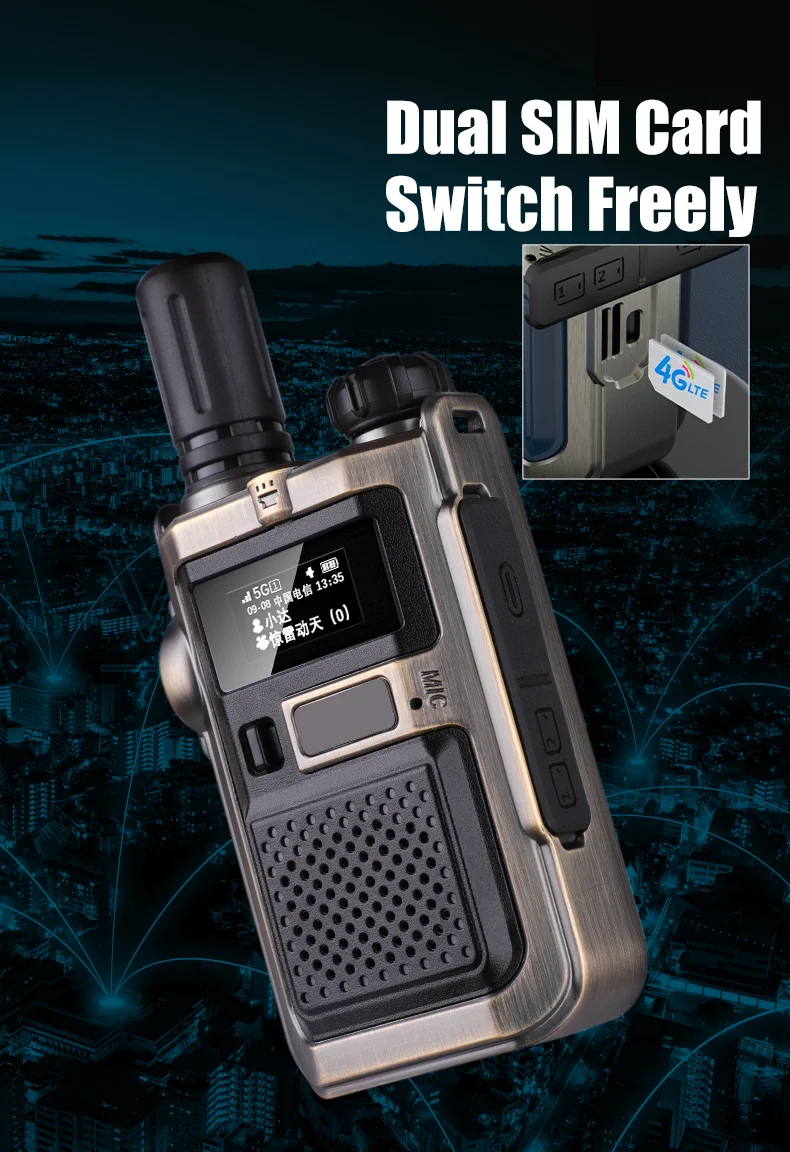 4g Lte Ip Network Poc Radio Real-ptt 100km 200km 5000km Long Range ...