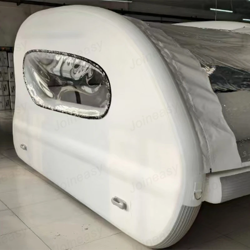 Pontoon Foldable Inflatable Solar House Boat Inflatable Boat House With ...