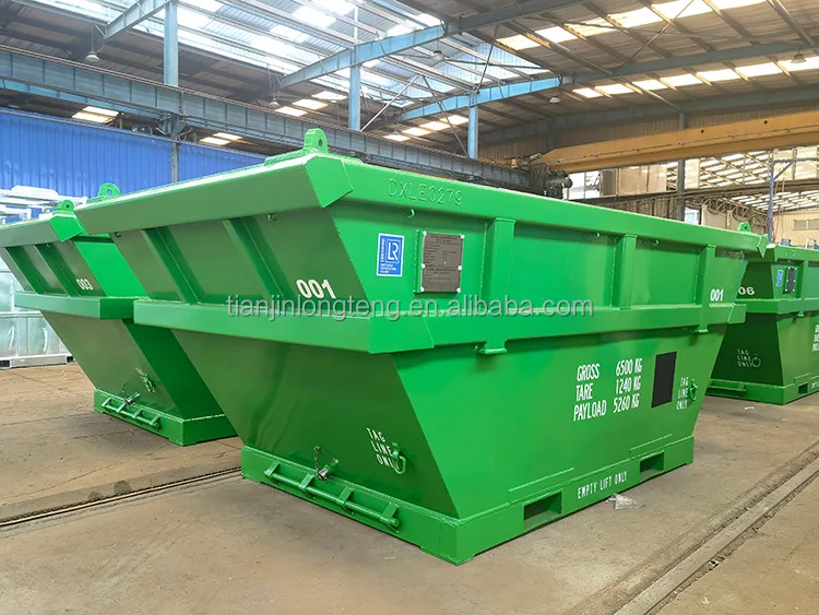 13ft DNV 2.7-1 Offshore Waste Skip | 6.5 CBM Rubbish Bin Storage ...