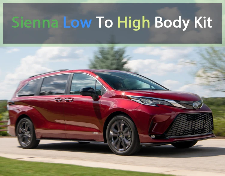 2021 Toyota Sienna Body Kit - Upgrade Your Vehicle's Style
