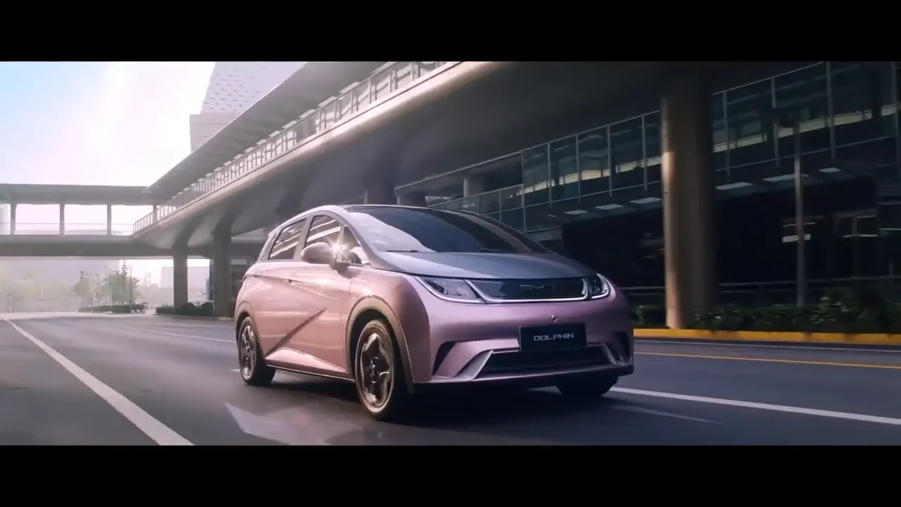 China Byd Dolphin 2023 Knight 401km Adult Mini Electric Automobile Sedan Car - Buy Electric ...