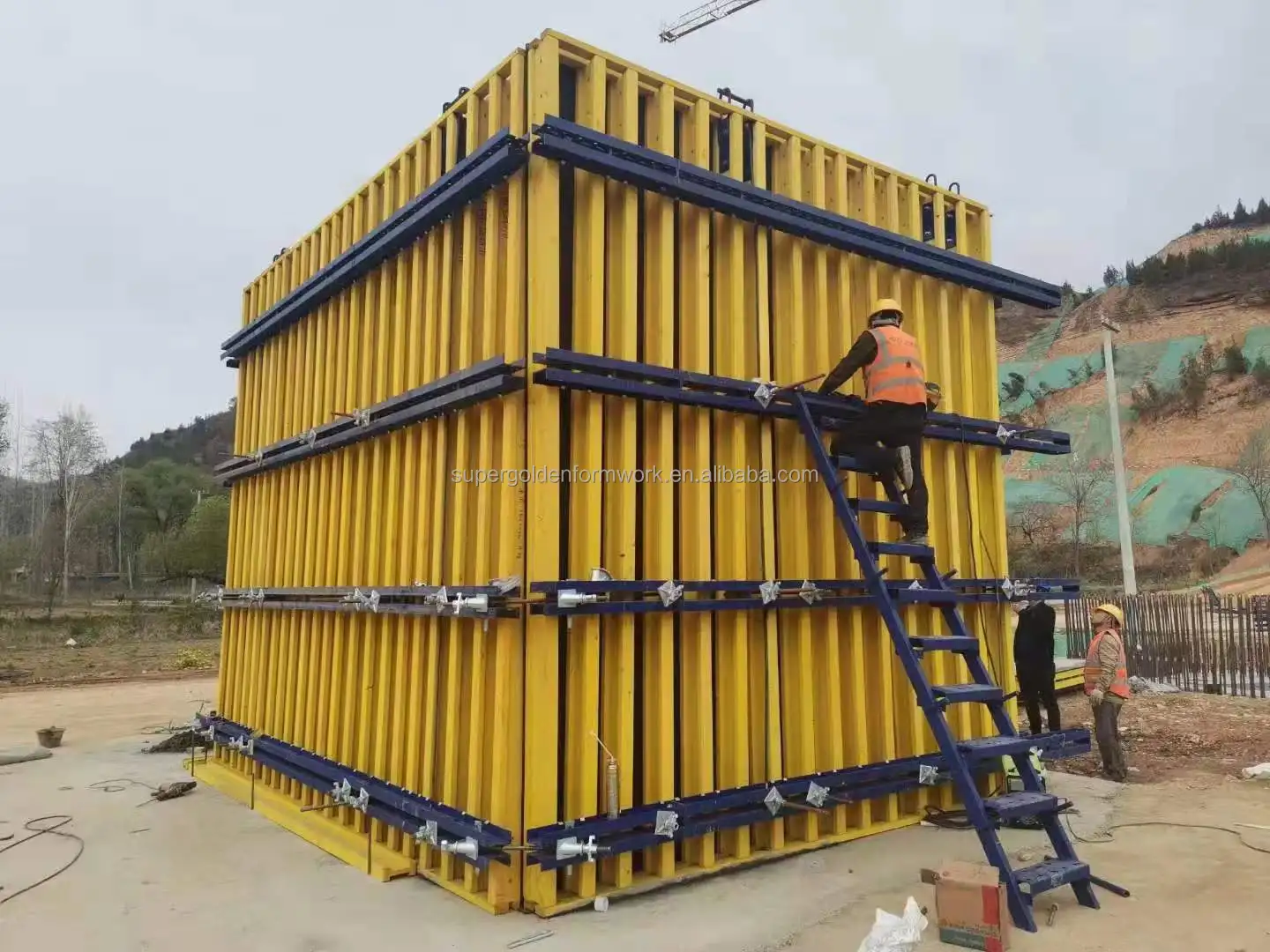 Construction Formwork Factory Timber Beam Reusable Wall Formwork For ...