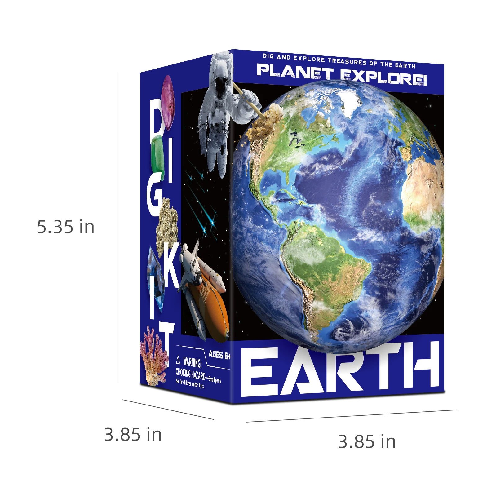 Digging Up Fossils Toy Set Archaeological Excavation Solar System ...