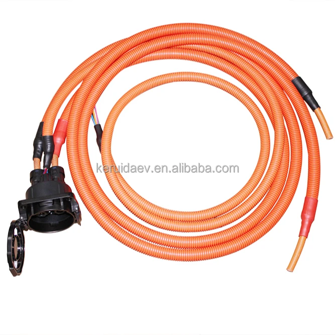 200a Chademo Inlet With 2m Cable Dc Quick Charging Socket For Japanese ...