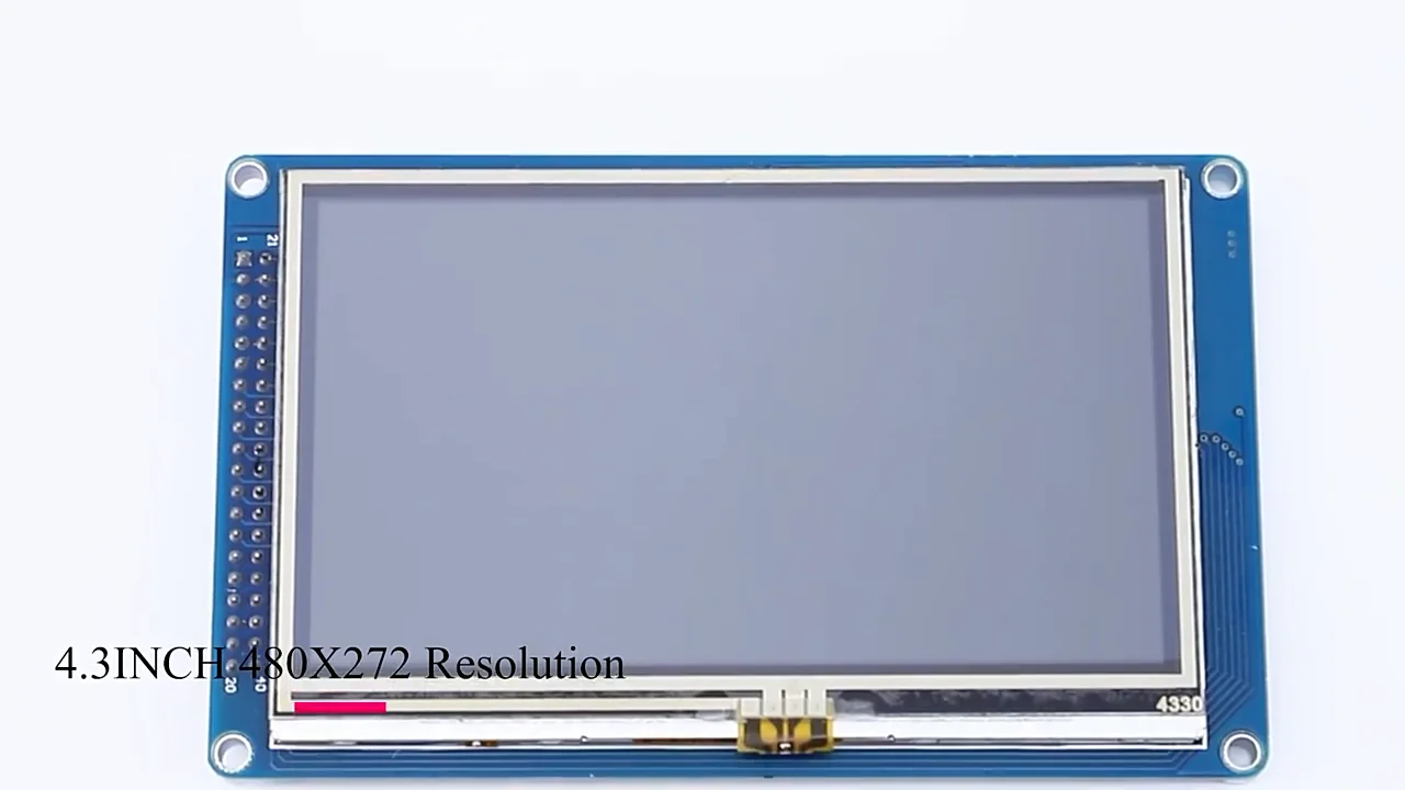 Ssd1963 Controller Board 4.3inch Tft Lcd Display 40pins 480x272 High Brightness 4.3" Tft Lcd ...