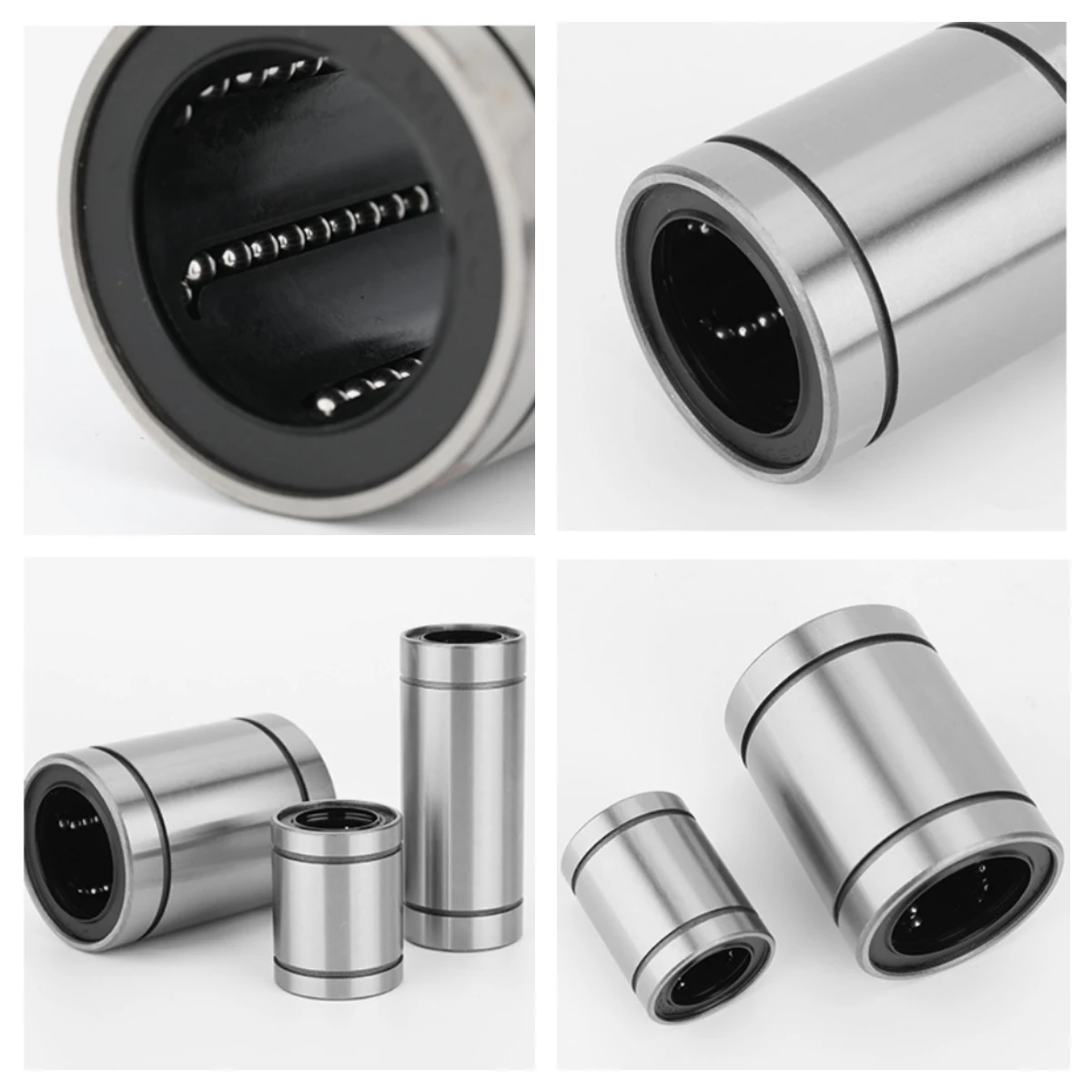 Closed Type Outside Cylinder High Precision Linear Motion Bearing Lm6uu ...