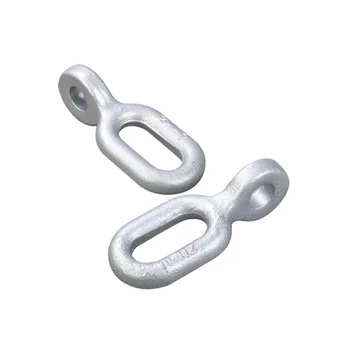 Ball Eye Right Angle Hanging Ring Galvanized Steel Power Clevis Ball ...