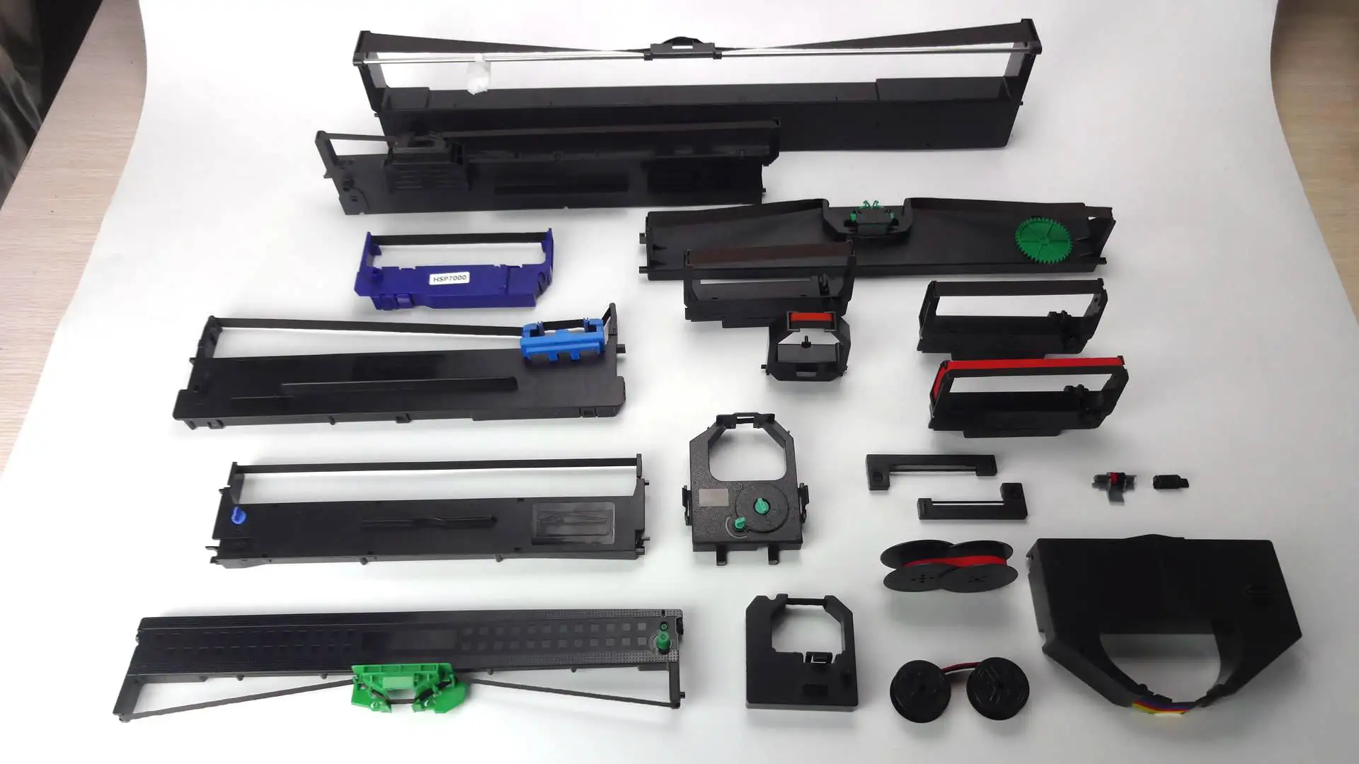 Black Ink Nylon Cash Register Ribbon Cartridge for EPSON