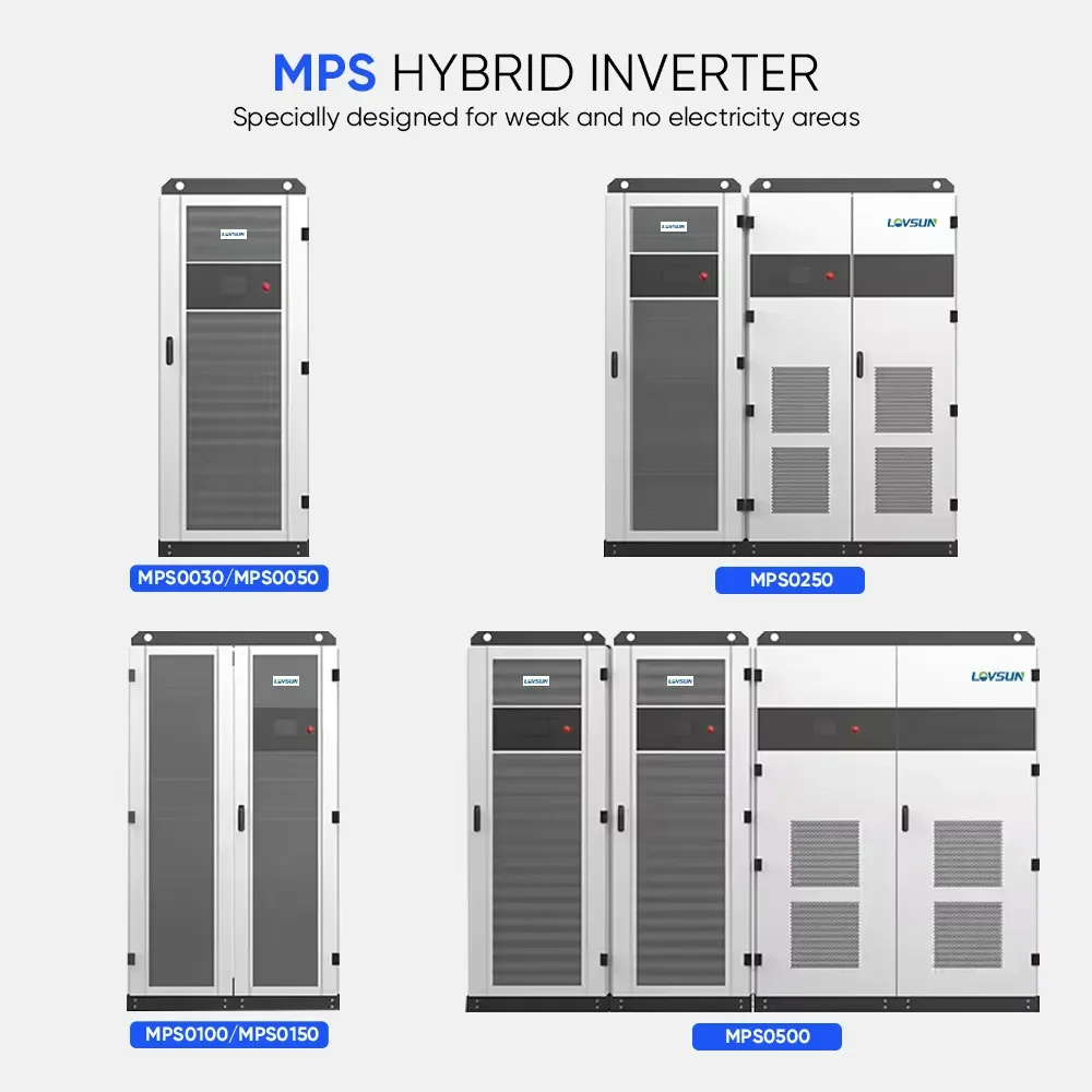 Megarevo Hybrid Solar Inverter MPS 30kw to 500kw Micro System EMS ...