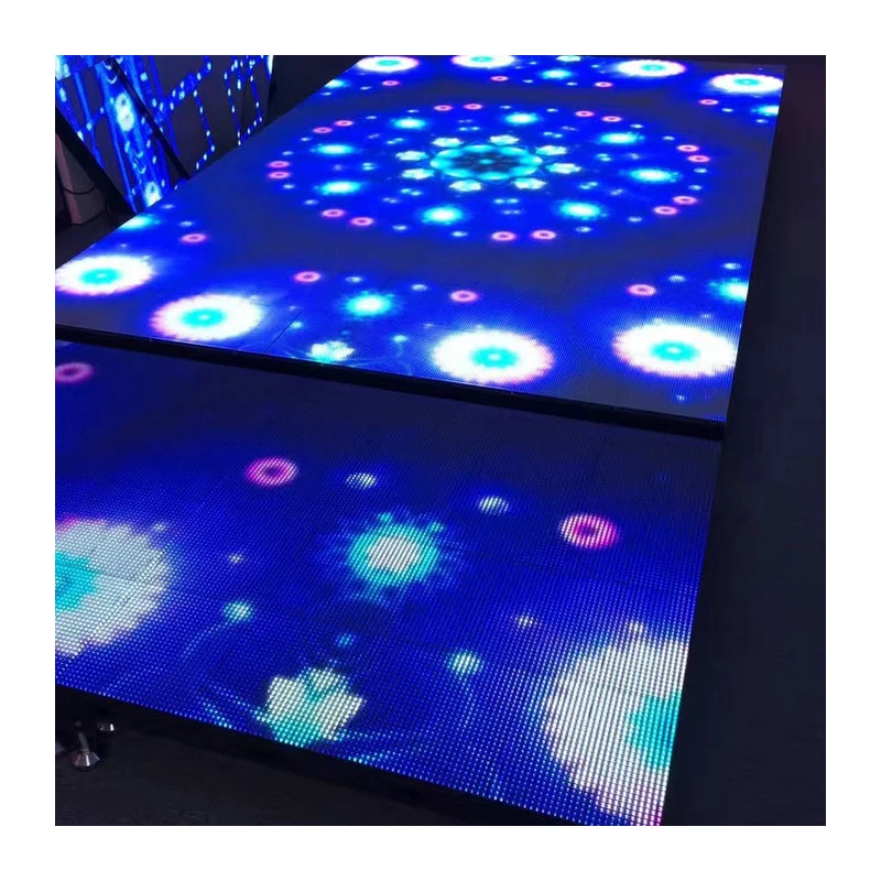 Portable 3d Led Dance Floor Wedding Full Color Waterproof Interactive ...