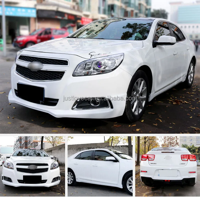 Chevrolet Malibu Car Body Kit (2012-2014) - Front & Rear Bumper Lip ...