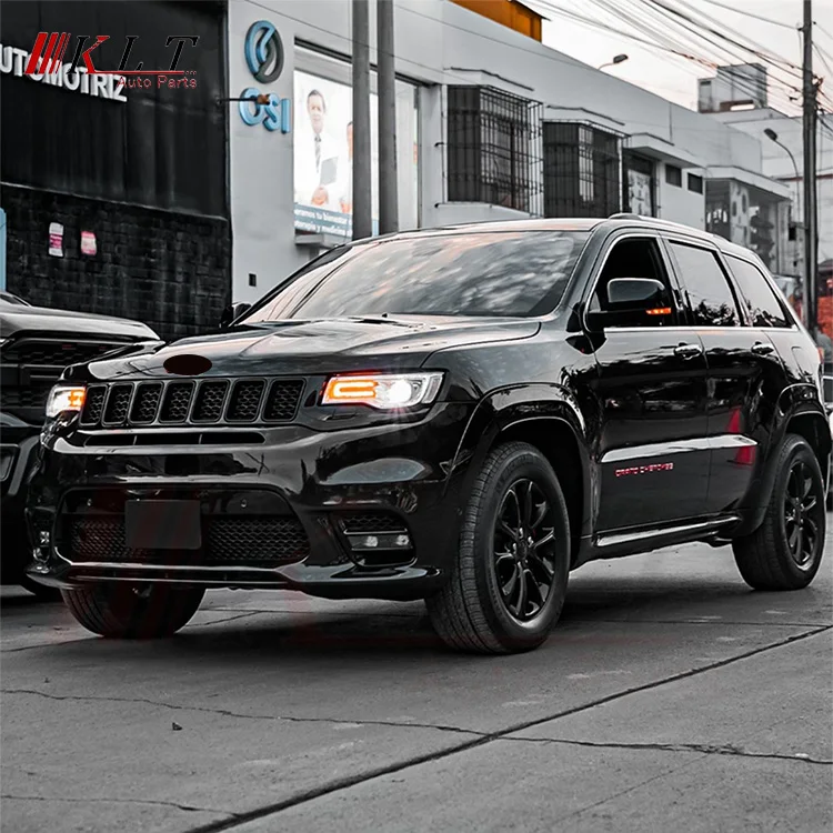 Klt Srt8 Body Kit For Grand Cherokee Srt8 Body Kit With Hood 2017 2018 ...