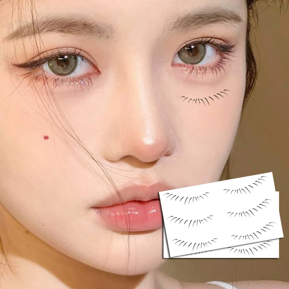 New Style Lower Fake Eyelash Sticker Tattoo Stickers Simulate Internet ...