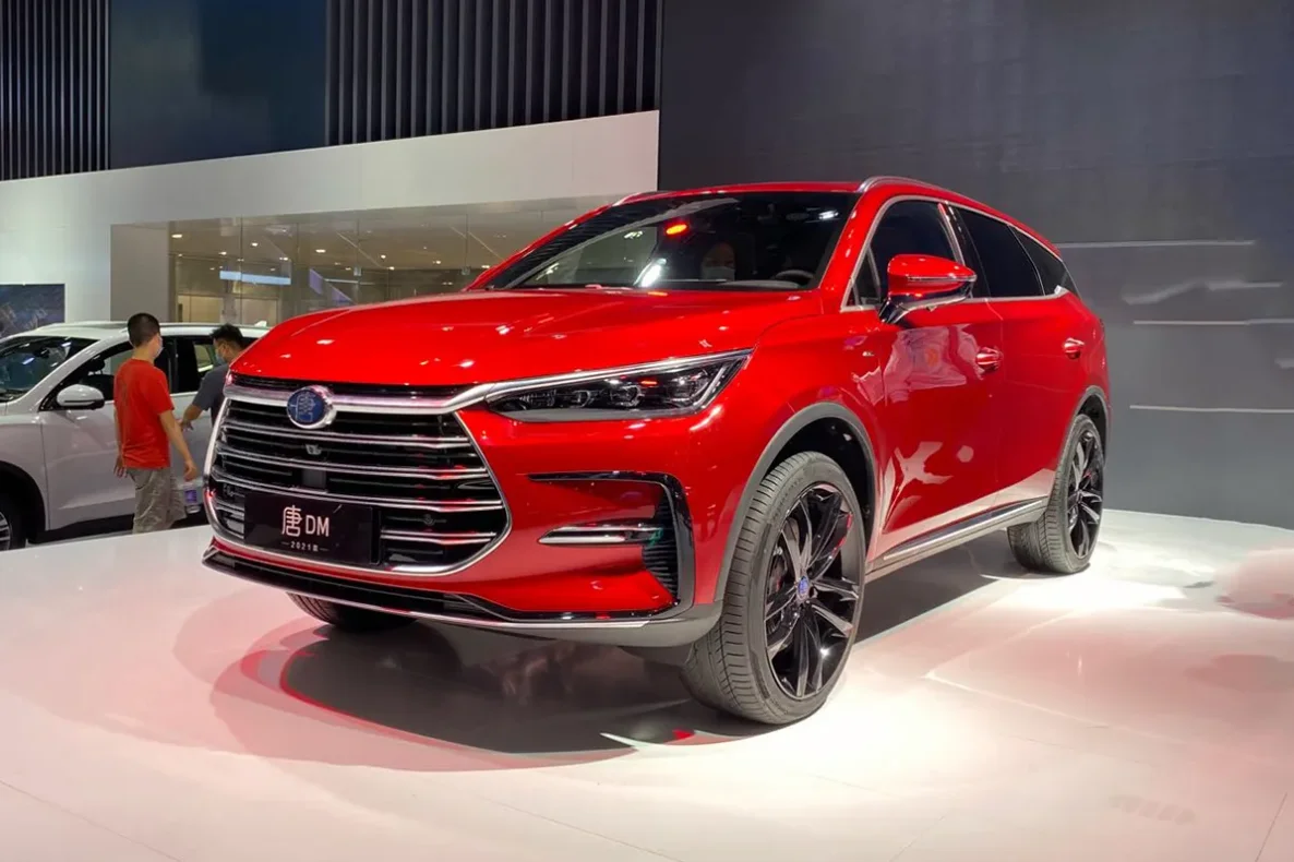 China Car Byd Tang Ev 2024 Electric Cars 7 Seats Suv Cheap New Energy
