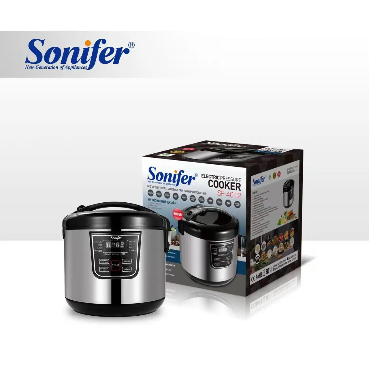 Sonifer Sf-4012 Household 220v Big 5l Heating Plate Led Display Digital ...