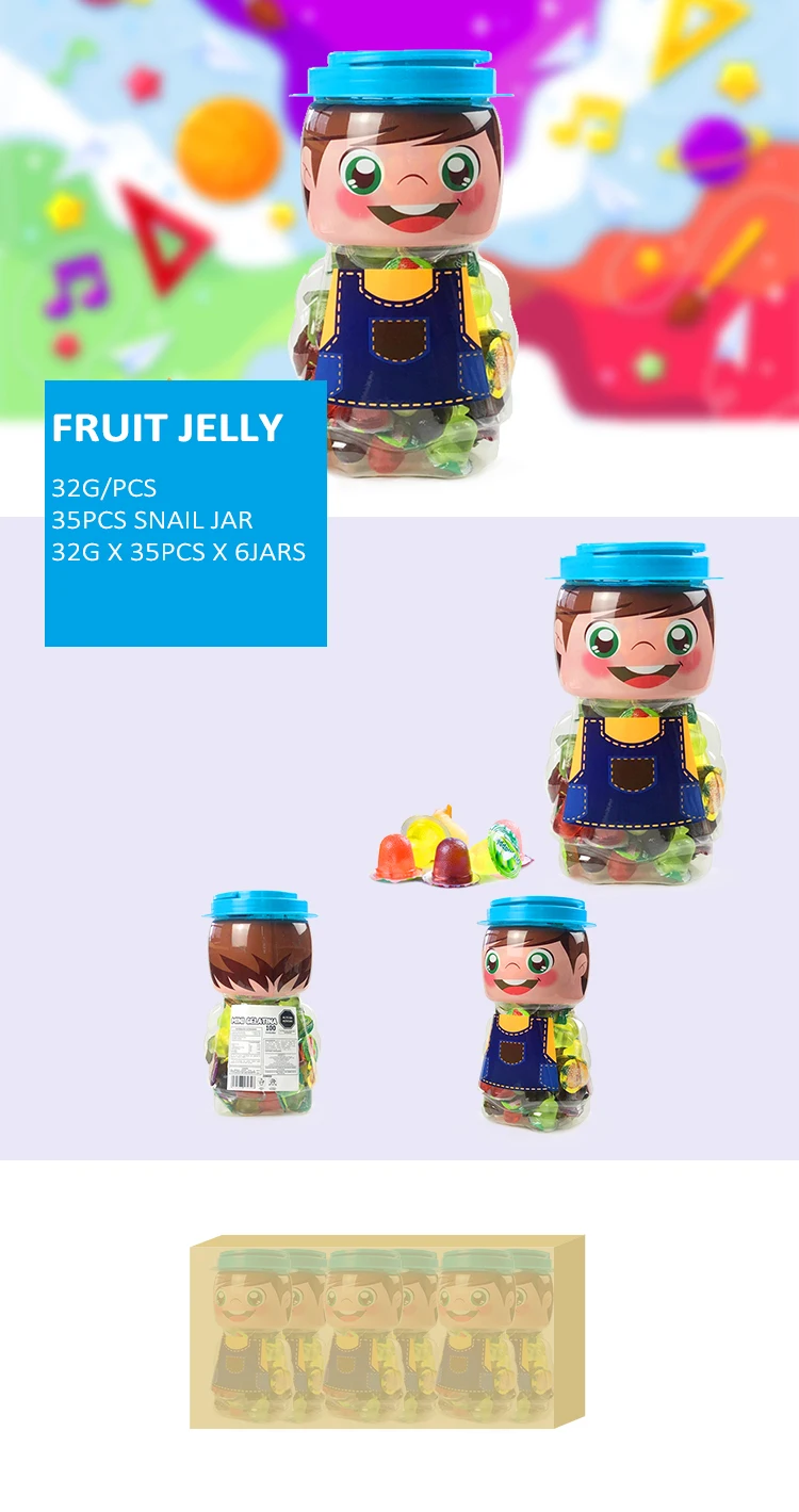 MINICRUSH Princess Fruit Jelly & Pudding Bulk Cup Pack Nutritious Low ...