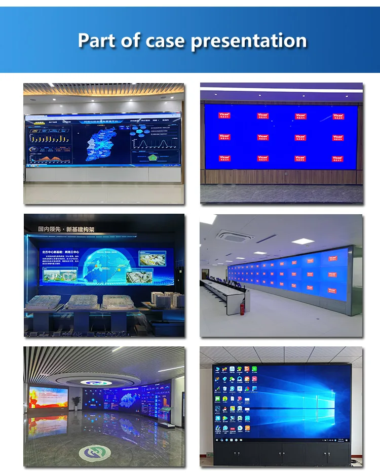 2x3 46 Inch Monitor Big Lcd Display Screen Price Universal Video Wall ...