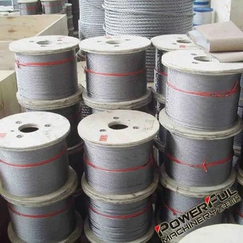 Galvanized Steel Wire Rope Cable 6*36 16mm For Oilfield - Buy ...