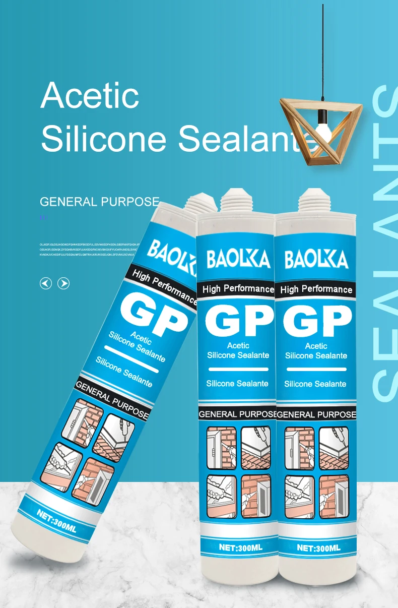 280ml Transparent Acetic Gp Silicone Sealant Adhesive Silicon 793| Alibaba.com