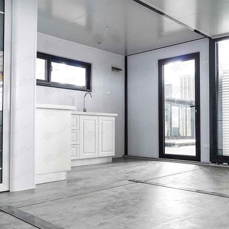 Modern Design Extendable Steel Structure Tiny Prefab Slide Out ...