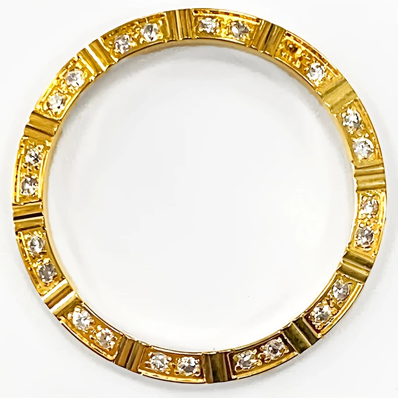 Set With Diamonds Stainless Steel Watch Bezel for 26MM Date-just 69173 ...