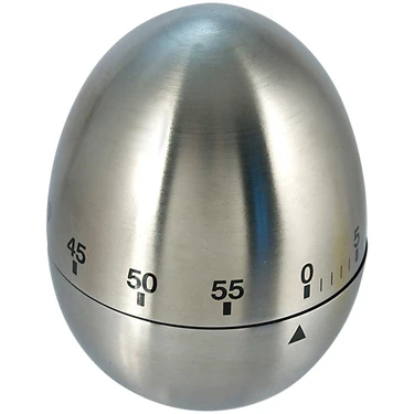 Custom Logo Mechanical Kitchen Timer - Cute Cat Egg Shape