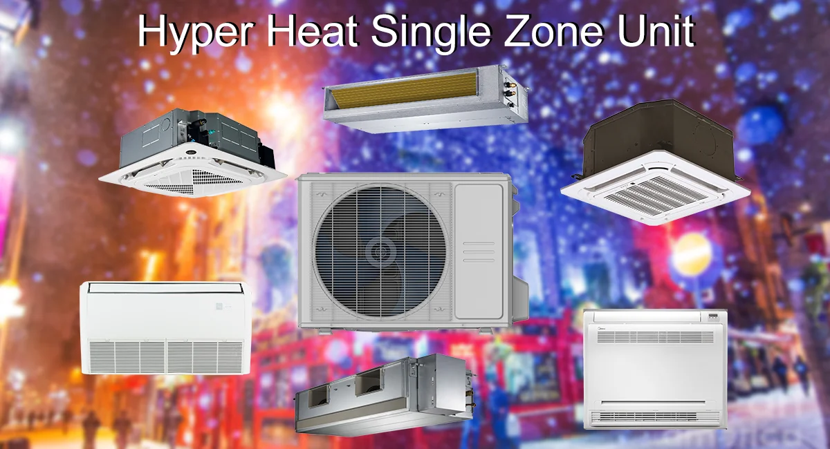 Cassette Idu For Single Zone System Air Conditioning U-match Split Air ...