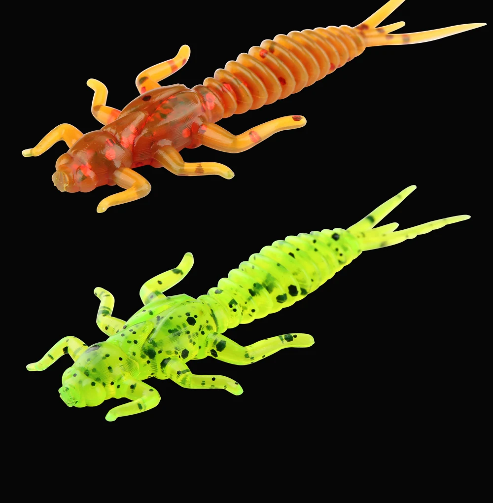 Spinpoler Soft Larva Offshore Fishing Lure Artificial Bait Worm ...