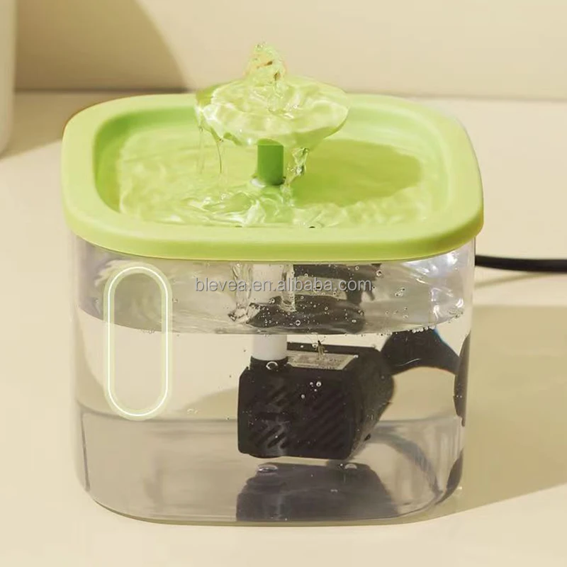 2024 Temu China Manufacturer 1L Ultra Quiet Pet Drinking Feeder Cat ...