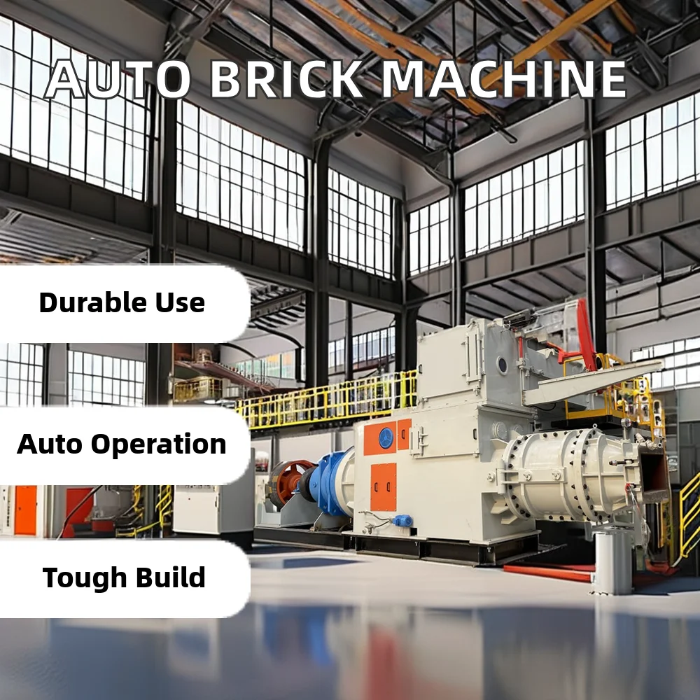 Factory Custom Large Capacity Automatic Vacuum Brick Extruder Fired Red ...