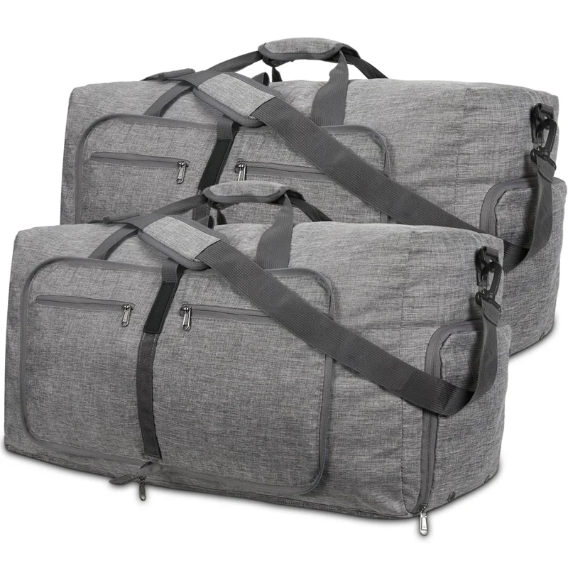 Collapsible Duffel Bag - 115L Capacity for Travel & Sports
