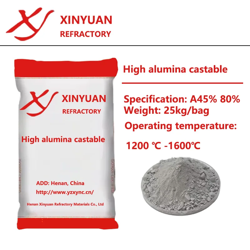 Affordable castable refractory supplier heat resistance corundum high ...